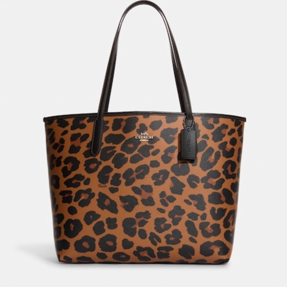 Coach | Bags | Authentic Coach Leopard Print Handbag Jewelry Box | Poshmark